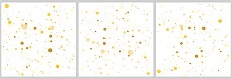 골드 반짝이 배경 폴카 도트 벡터 일러스트 레이 션을 설정합니다 3에 1 가능성에 대한 스톡 벡터 아트 및 기타 이미지 가능성 금 금속 금속의 Istock