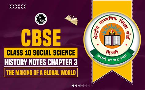 Cbse Class 10 Social Science History Notes Chapter 3 Pdf Download
