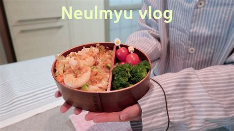 Eng Vlog 매일 도시락 만드는 자취생 집밥 요리 일상 명란 볶음 우동 간장 닭다리 조림 카레 🍱 What I Eat In A Week Lunch Box