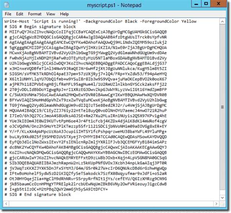 sign your powershell scripts to increase security 4sysops