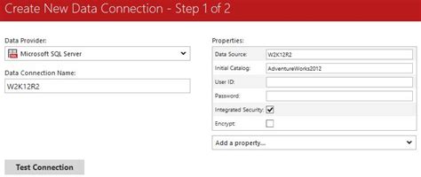 Datazen Data Connection Cannot Connect To Sql Server Stack Overflow