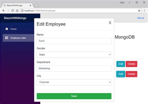 How To Perform Crud Operations Using Blazor With Mongodb By Ankit