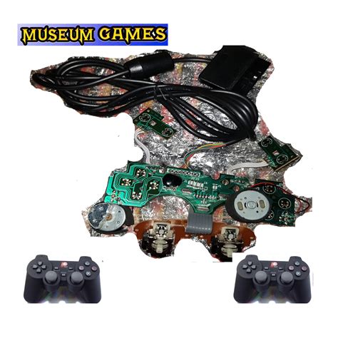 Repuesto Nuevo Placa Con Cable Joystick Ps1 Analogo Museum Games