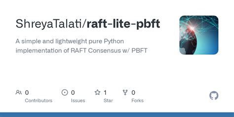 Github Shreyatalatiraft Lite Pbft A Simple And Lightweight Pure