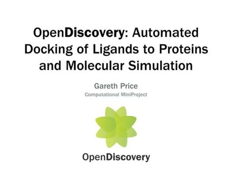 Gromacs Tutorial Introduction Procedure And Data Analysis Pptx Chemistry Science