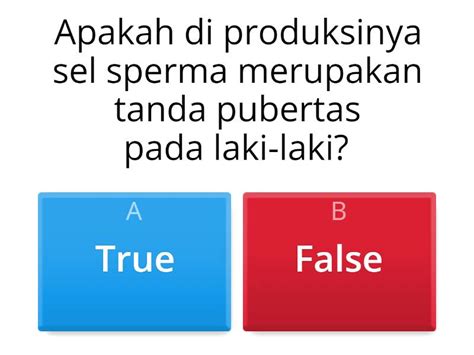Soal Evaluasi Ipa Pubertas Quiz