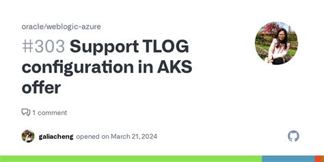 Support Tlog Configuration In Aks Offer · Issue 303 · Oracleweblogic