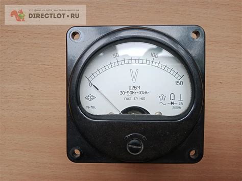 Вольтметр переменного напряжения Ц26М 0..150 В. купить в Кургане цена ...