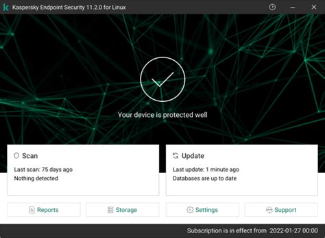 Kaspersky Endpoint Security Linux Jaar Gebruiker Laptopmetlinux Nl