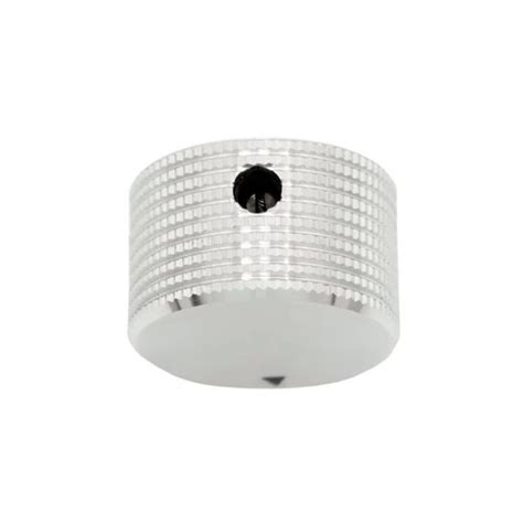 fluted tuning knob with small pointer with white indicator line mgs