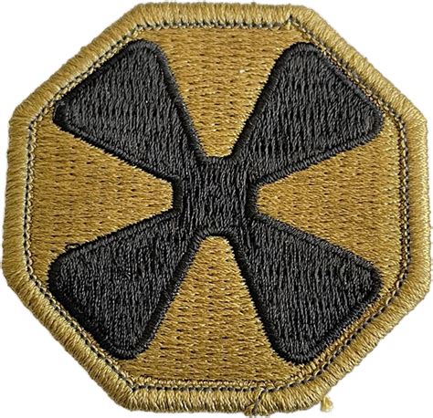 8th Army Ocp Patch With Fastener