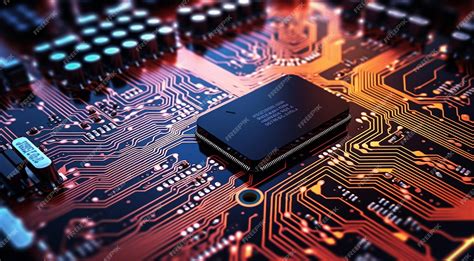Premium Photo Abstract Background Circuit Board Background Abstract Technology Background Full