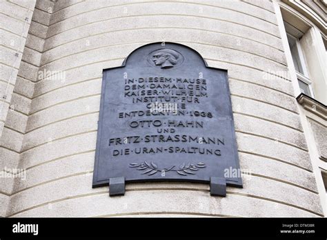 Fritz Strassmann Fission