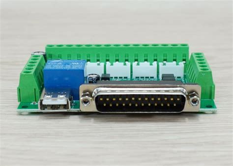 5 Axis Cnc Breakout Board Interface For Mach3 Usb Cable 1 5m Zonemaker จำหน่ายอุปกรณ์ 3d