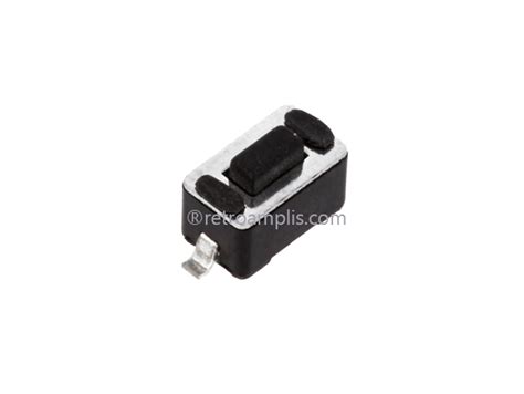 SMD Tactile Switch SPST 3x6x4 3mm Retroamplis