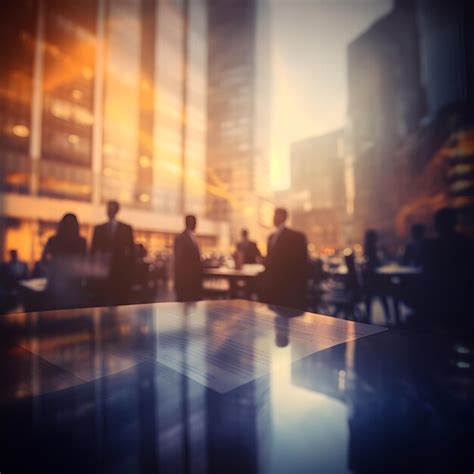 Premium Ai Image Financial Skylines Business Analysis Report In