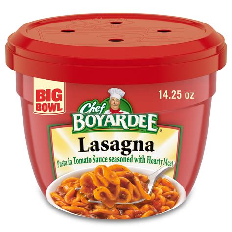 Chef Boyardee Lasagna Pasta In Chunky Tomato Sauce 145 Oz