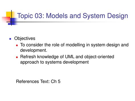PPT - ZEIT2301 Design of Information Systems Unified Modelling Language ...