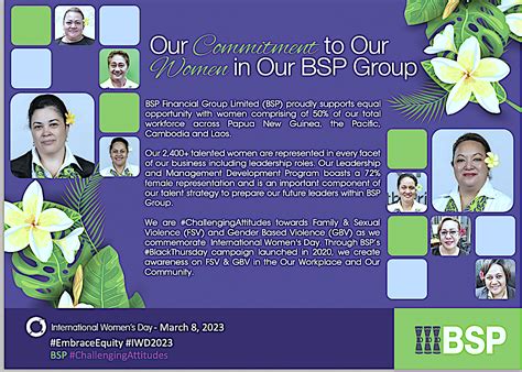 BSP EmbraceEquity In Management Roles Newsline Samoa