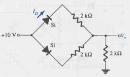 Solved Determine Vo And ID For The Network Of Fi SolutionInn
