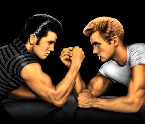 James Dean And Elvis Presley