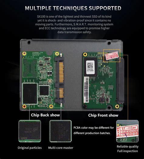 Жесткий диск STmagic SX100 1 ТБ SATA 3,0 SSD диск 2,5 дюйма Внутренний ...