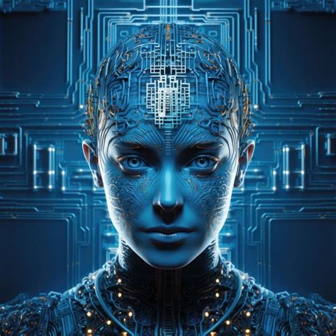 Premium Ai Image Girl Virtual Assistant Chat Bot Connected To The