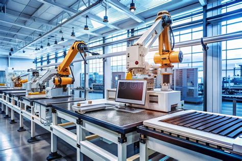 automated manufacturing computer controlled production process stock