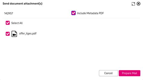 Sending Document Attachments