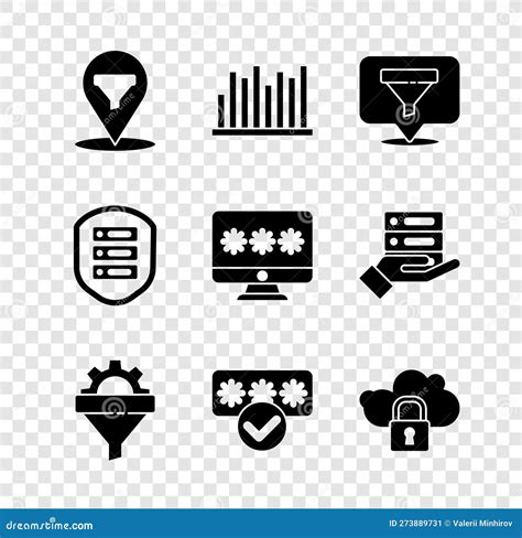 Set Location With Sales Funnel Pie Chart Infographic Sales Gear Password Protection Cloud