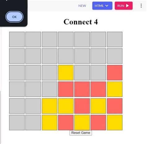 Periyasamy S On Linkedin Task4 Connect Four Game Web Development