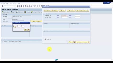 How To Run Batch Job Manually In Sap Job Retro