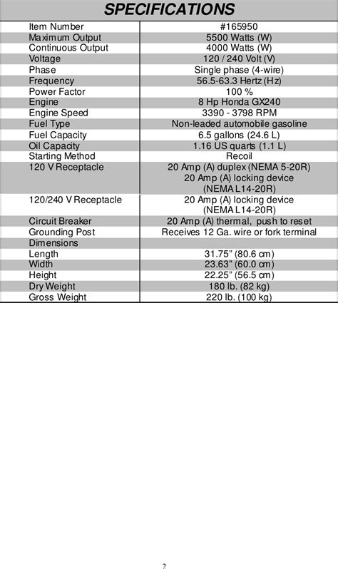 North Star 5500 Users Manual