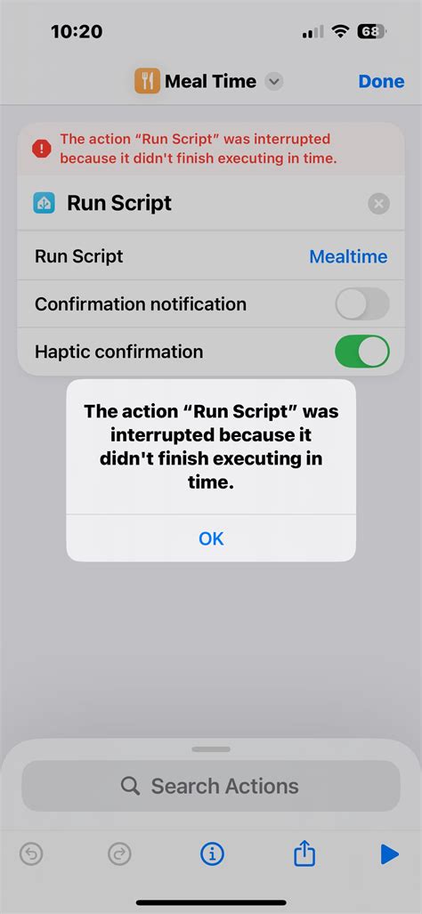 Issue Running Home Assistant Script Outside The App Widget Control