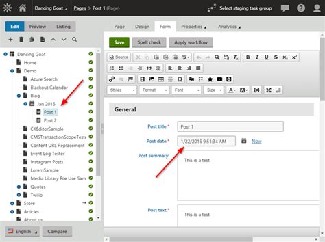 creating a blackout calendar form control in kentico