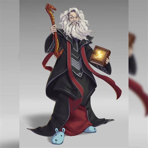 Art By Rosie Halaster The Mad Mage⠀ ⠀ ⠀ ⠀ Another Facebook
