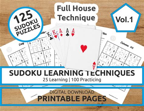 sudoku solving techniques learning and practicing sudoku full house