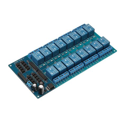 16 Channel 24V Relay Module With Optocoupler Buy Online At Low Price In India ElectronicsComp Com