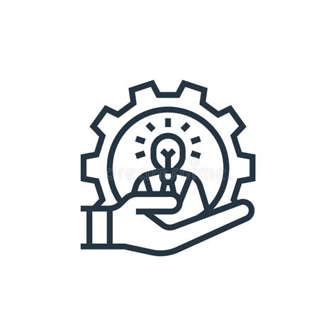 Talent Management Vector Icon Isolated On White Background Outline Thin Line Talent Management