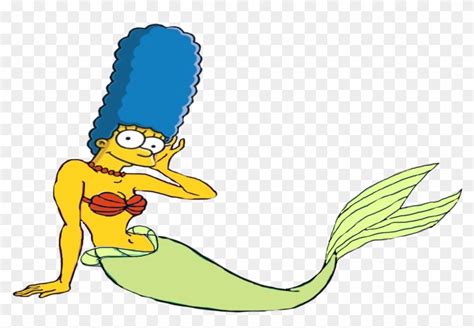 Marge Simpson As A Mermaid By Darthranner83 Marge Simpson Full Size