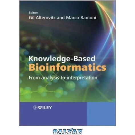 خرید و قیمت دانلود کتاب knowledge based bioinformatics from analysis