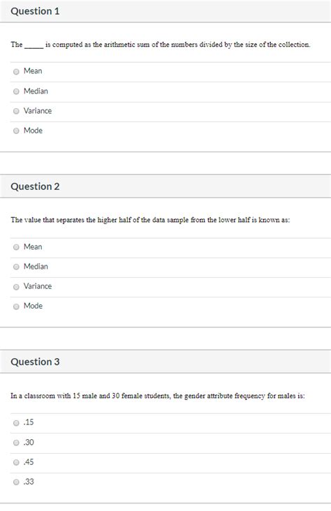 Solved Question The Is Computed As The Arithmetic Sum Of Chegg Com