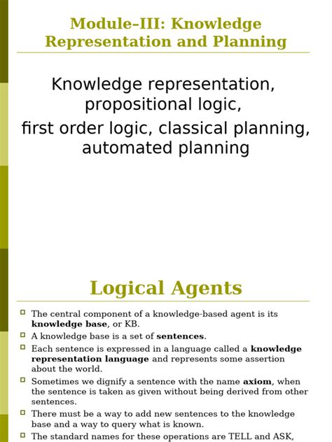 artificial intelligence module 3 part 2 pdf proposition logic