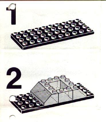 Lego Instructions For Set 611 Police Car Legoland Vehicle