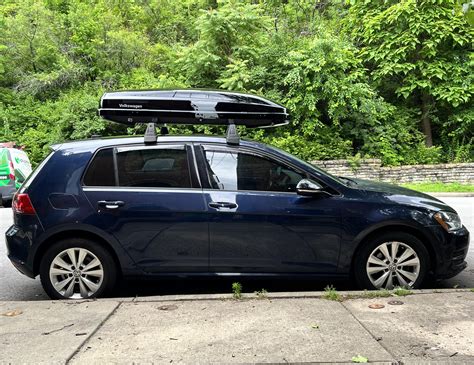 Oem Vw Roof Box Just Got It Today And Its Awesome R Vwmk7