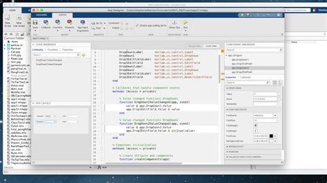 Matlab App DropDown YouTube