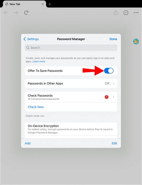 How To Stop Chrome Asking To Save A Password
