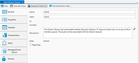 Generic Queue Object