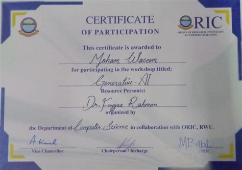 Generativeai Aiworkshop Learningjourney Techinnovation Maham Waseem