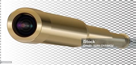 황동 손 개최 망원경 해 적 망원경 3d 현실 흰색 배경에 고립 0명에 대한 스톡 벡터 아트 및 기타 이미지 0명 3차원 형태 거리가 먼 Istock